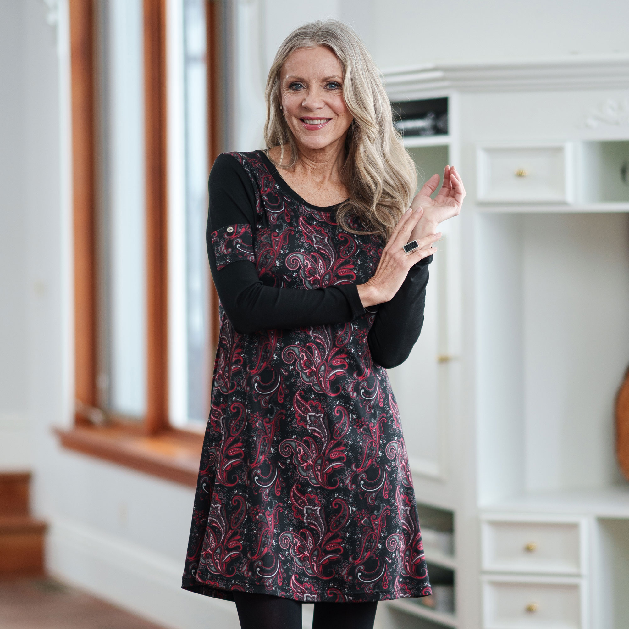 Robe Van Gogh Rouge - Rien ne se perd, tout se crée